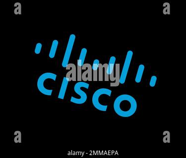 Cisco Systems, Logo, Black background Stock Photo - Alamy