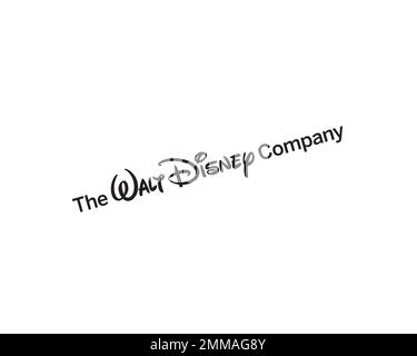 The Walt Disney Company, White Background, Logo, Brand Name Stock Photo ...
