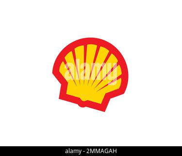 Shell Oil Company, White Background, Logo, Brand Name Stock Photo - Alamy