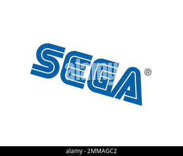 Sega, White background, Logo, Brand name Stock Photo - Alamy