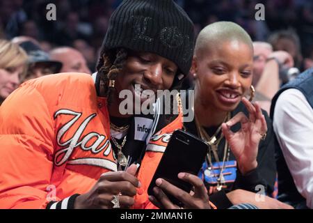 Brooklyn-born and raised rapper Joey Badass, left, (stylized as Joey ...