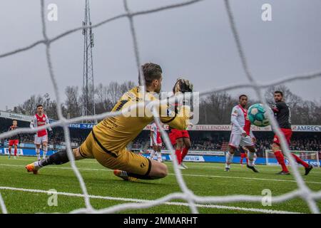 ROTTERDAM, NETHERLANDS - JANUARY 8: Stijn van Gassel of Excelsior ...