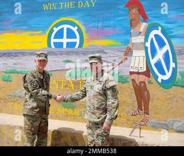 Lt. Gen. Patrick Frank, Commanding General of U.S. Army Central, met ...