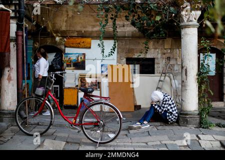 Barada river in Damascus, Syria Stock Photo - Alamy