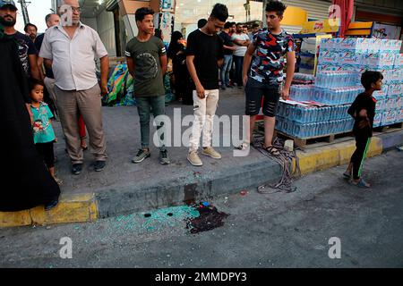 Street scene in Basra, Iraq, during the First World War Stock Photo - Alamy