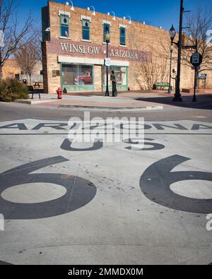 The Eagles statue in Winslow Arizona is a popular Route 66 tourist ...