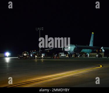 A 705th Munitions Squadron and 5th Security Forces Squadron convoy ...
