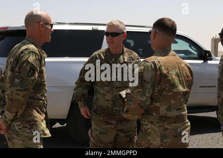 U.S. Army Col. Scott P. Nicholas, commander of Task Force Mustang ...
