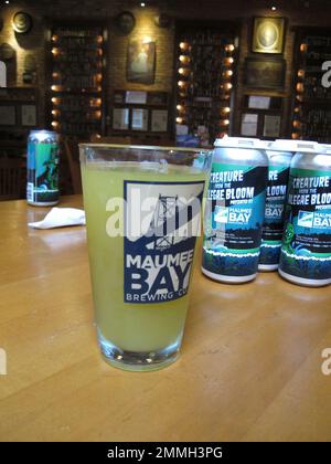 the Maumee Bay Brewing Co. is Toledo Ohio original craft brewery Stock ...