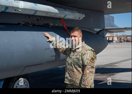 Tech. Sgt. Tyler Adams, 757th Aircraft Maintenance Squadron flight line ...