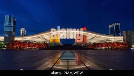 Shenzhen city square Stock Photo - Alamy