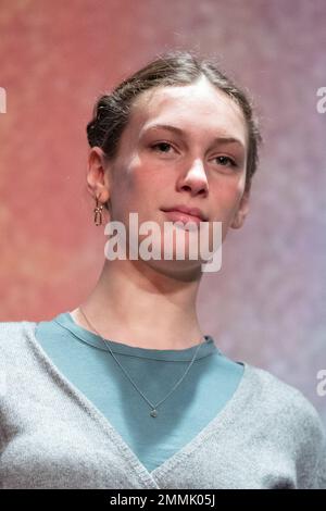 Lou Lampros attending the Closing Ceremony for the 30th Gerardmer ...