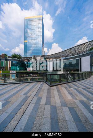 Guangzhou tianhe city is beautiful square Stock Photo - Alamy