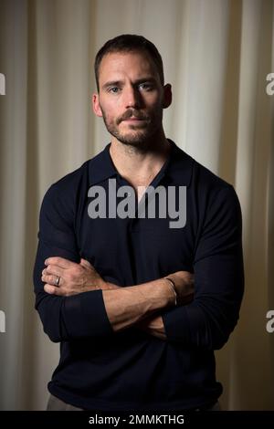 Actor Sam Claflin poses for portraits for the film The Nightingale, at ...