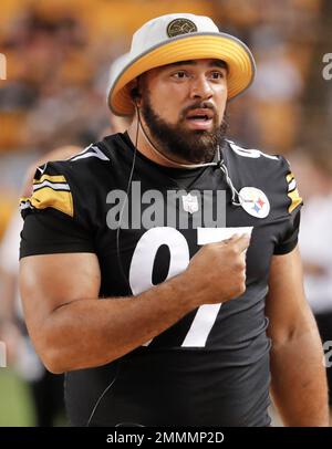 Pittsburgh Steelers defensive tackle Cameron Heyward (97) during ...