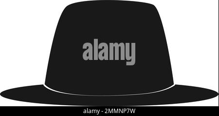 black hat logo vektor template Stock Vector Image & Art - Alamy