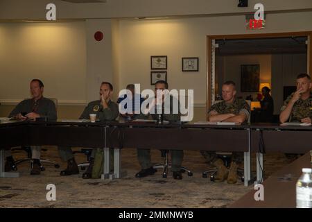 Key personnel from the Marine Corps Air Station Cherry Point, 2nd ...