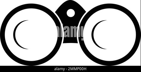 binocular logo stock vektor template Stock Vector Image & Art - Alamy
