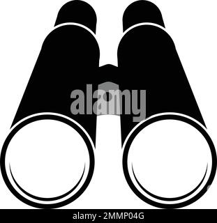 binocular logo stock vektor template Stock Vector Image & Art - Alamy