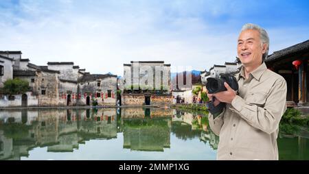 Older men travel photos Stock Photo - Alamy