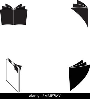 Book education Logo Template vector Illustration design Stock Vector ...