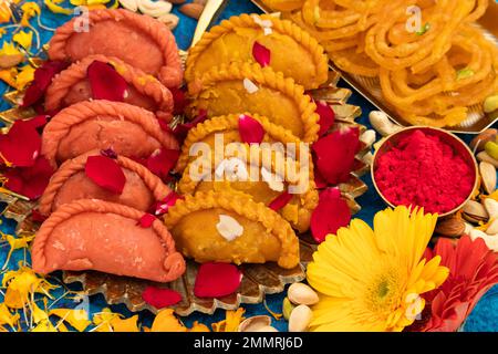 Rose Gujia Also Called Gulab Gujiya, Pirukiya, Pirukia, Pedakiya ...