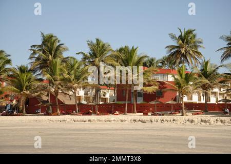 Kotu beach, The Gambia. A popular holiday destination for European ...