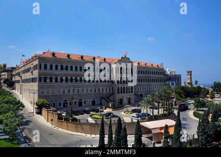 Grand Serail, headquarters of the Lebanese Prime Minister, Beirut ...