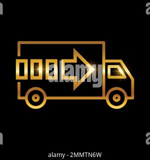 truck delivery service icon Stock Vector Image & Art - Alamy