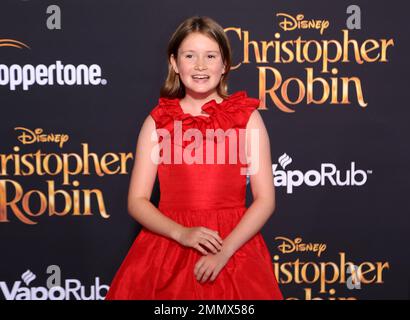 Bronte Carmichael arrives at the Disney’s “Christopher Robin" Los ...