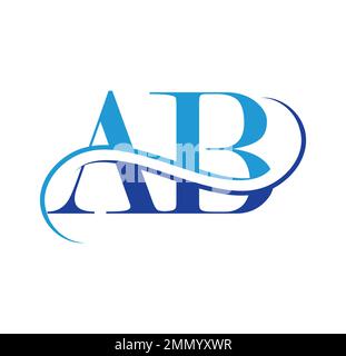 Monogram Logo Vector Sign illustration in white background isolated for ...