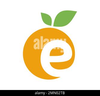 Initial Letter G Fruit Icon Logo Design Template Stock Vector Image ...