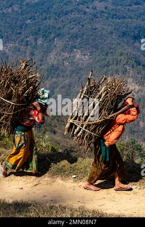 Nepal, Parbat District, Bajung Stock Photo - Alamy