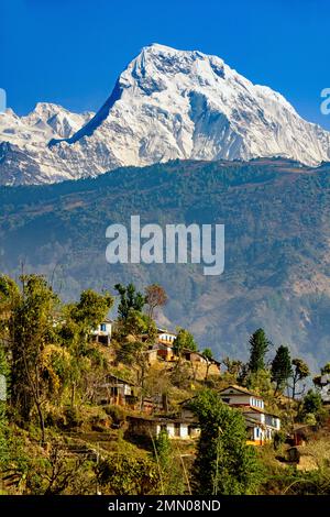 Nepal, Parbat district, Durlung Stock Photo - Alamy