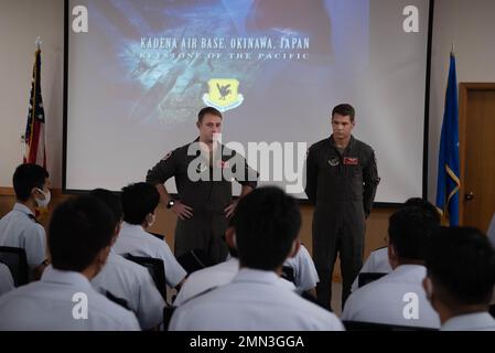 Capt. Harrison Summerour, left, and Capt. David Arneberg, right, pilots ...