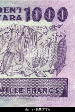 Detail of a vintage banknote from Madagascar Stock Photo - Alamy