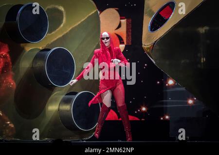 Katy Perry performs at The O2 Arena for Witness: The Tour Featuring ...