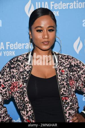 Singer Jazzy Amra attends the UJA-Federation of New York's Music ...