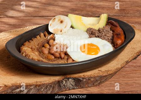 Bandeja Paisa Mountaineer The Most Representative Dish Of Colombia And ...