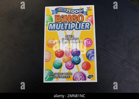 January 29 2023- Bingo Multiplier Scratch Card in Vancouver, British ...