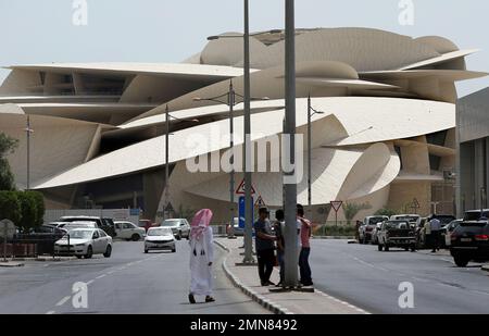National Museum of Qatar, designed by French architect Jean Nouvel ...