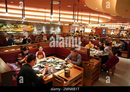 Beijing, China. 1st Jan, 2023. This photo taken on Jan. 1, 2023 shows ...