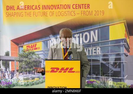 DHL's groundbreaking ceremony for its new Americas Innovation Center on ...