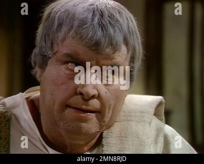 London.UK. Brian Blessed (as Augustus) in a scene in (C) BBC TV series ...