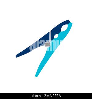 clothespin icon vector ,illustration logo design Stock Photo - Alamy