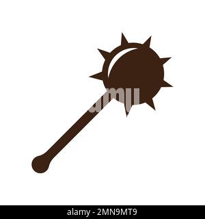 bludgeon vector icon,illustration logo design Stock Photo - Alamy