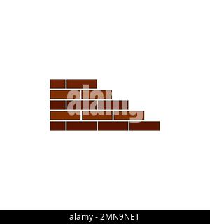 pile of bricks icon,vector illustration design template background ...