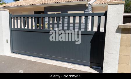 portal grey high slide modern home steel gray door aluminum sliding ...