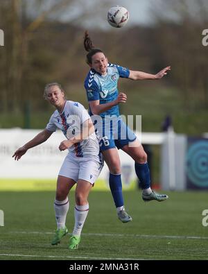 9, Elise Hughes of Crystal Palace during the Subway Women's League Cup ...
