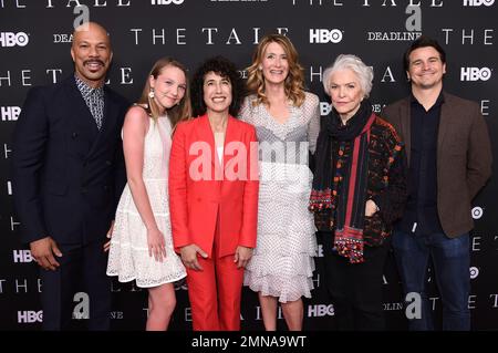 Common, from left, Isabelle Nelisse, Jennifer Fox, Laura Dern, Ellen ...